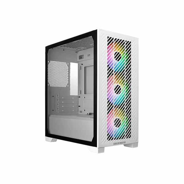 商品発送元：PC4U 公式オンラインショップ【安心の正規代理店品】家電・AV機器・カメラ、デジタルカメラ、デジカメアクセサリー3基のアドレサブルRGBファンを搭載。コンパクトで高い冷却性能を実現する、コストパフォーマンスに優れたミニタワー型...