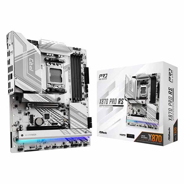 商品発送元：PC4U 公式オンラインショップ【安心の正規代理店品】家電・AV機器・カメラ、デジタルカメラ、デジカメアクセサリーAMD X870チップセット搭載。ホワイトを基調としたデザインに高品質部品を採用する、スタンダードモデルのATXマ...