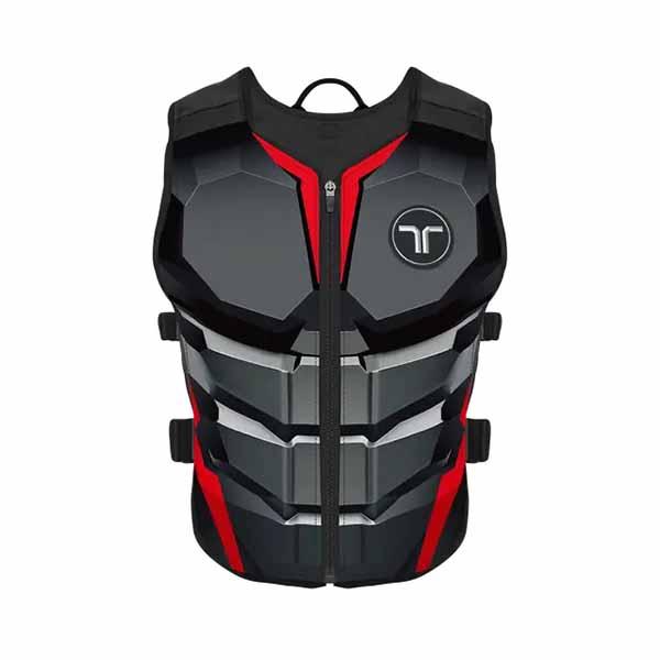 商品発送元：PC4U 公式オンラインショップ【安心の正規代理店品】家電・AV機器・カメラ、デジタルカメラ、デジカメアクセサリー自由な動きを実現する柔軟で軽量な16モーターの触覚スーツ。[特徴]・重さ1.12kg：スタイルと没入感の完璧なブレ...