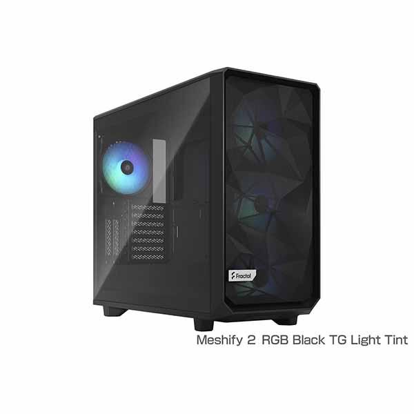 商品発送元：PC4U 公式オンラインショップ【安心の正規代理店品】家電・AV機器・カメラ、デジタルカメラ、デジカメアクセサリーエアフローを重視した角形メッシュのフロントデザイン。4基のアドレサブルRGBファンと柔軟性に優れた拡張性を備えるミ...