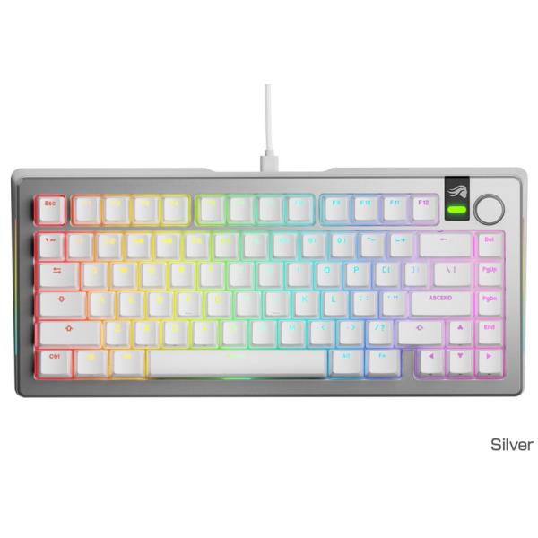 商品発送元：PC4U 公式オンラインショップ【安心の正規代理店品】家電・AV機器・カメラ、デジタルカメラ、デジカメアクセサリーキーの機能割り当てからキースイッチまで、幅広いカスタマイズに対応した75%コンパクトキーボード[特徴]・US配列 ...