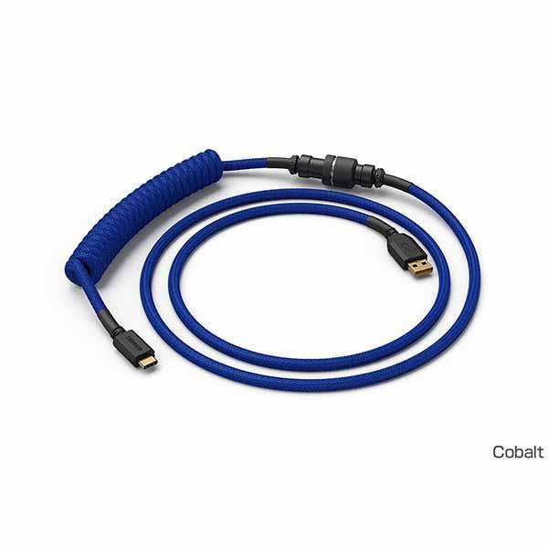 商品発送元：PC4U 公式オンラインショップ【安心の正規代理店品】家電・AV機器・カメラ、デジタルカメラ、デジカメアクセサリー二重網スリーブで耐久性と柔軟性を両立したキーボード用USBコイルケーブル[特徴]・コンパクトにまとまるコイルタイプ...