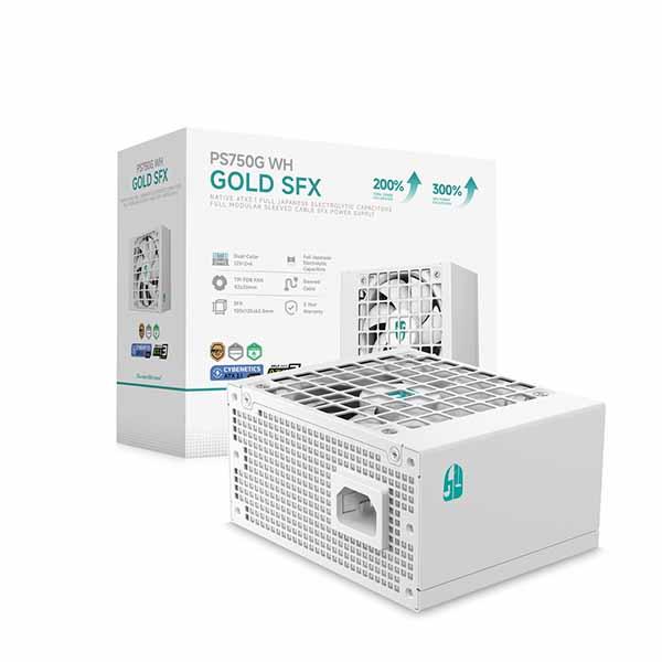 商品発送元：PC4U 公式オンラインショップ【安心の正規代理店品】家電・AV機器・カメラ、デジタルカメラ、デジカメアクセサリーATX 3.1およびPCIe 5.1に対応した750W高効率SFX電源ユニット ホワイトモデルです。日本製電解コン...