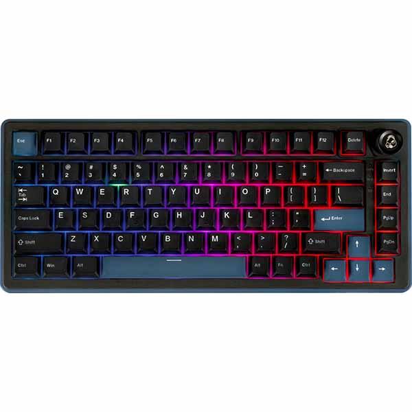 商品発送元：PC4U 公式オンラインショップ【安心の正規代理店品】家電・AV機器・カメラ、デジタルカメラ、デジカメアクセサリーOK-M 75%は、省スペースと利便性を両立した75％配列のメカニカルキーボードです。無線・有線のトライモード接続...