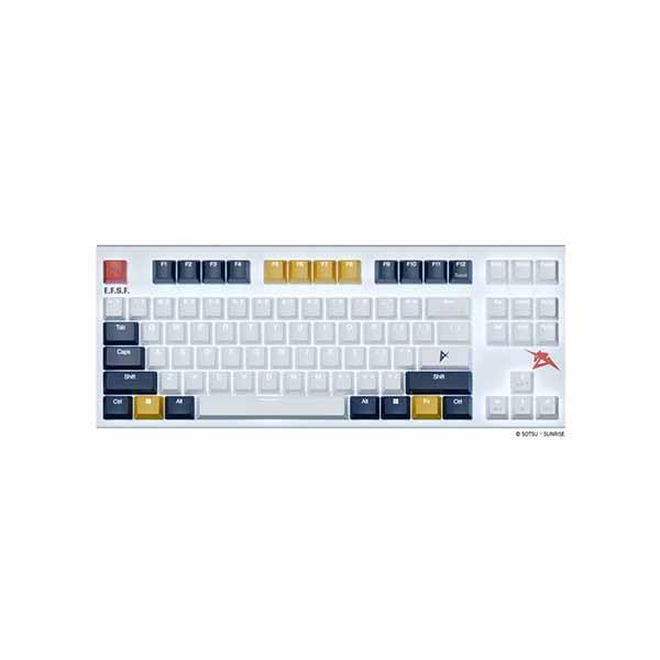 商品発送元：PC4U 公式オンラインショップ【安心の正規代理店品】家電・AV機器・カメラ、デジタルカメラ、デジカメアクセサリーガンダムシリーズ『機動戦士ガンダム逆襲のシャア』とのコラボによる、νガンダムモデルのゲーミングキーボードです。書下...