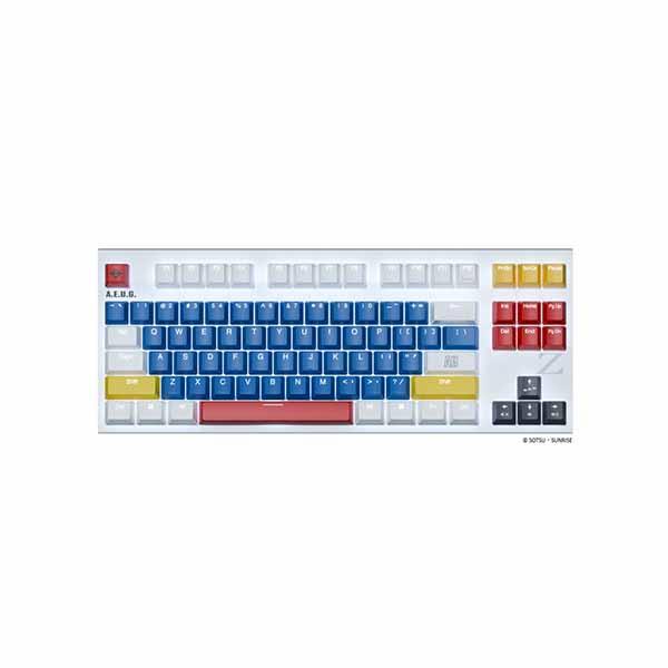 商品発送元：PC4U 公式オンラインショップ【安心の正規代理店品】家電・AV機器・カメラ、デジタルカメラ、デジカメアクセサリーガンダムシリーズ『機動戦士ガンダム Zガンダム』とのコラボによる、Zガンダムモデルのゲーミングキーボードです。書下...
