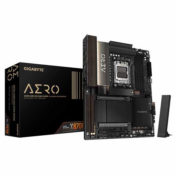 商品発送元：PC4U 公式オンラインショップ【安心の正規代理店品】家電・AV機器・カメラ、デジタルカメラ、デジカメアクセサリーブラック×木目調デザインを取り入れた洗練された外観と、AMD X870Eチップセットを備えた高性能ATXマザーボー...