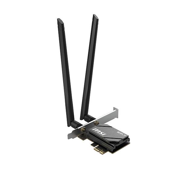 商品発送元：PC4U 公式オンラインショップ【安心の正規代理店品】家電・AV機器・カメラ、デジタルカメラ、デジカメアクセサリーWi-Fi 7に対応したPCIe接続の内蔵無線LANカードです。最大2882Mbpsの高速通信と高感度アンテナによ...