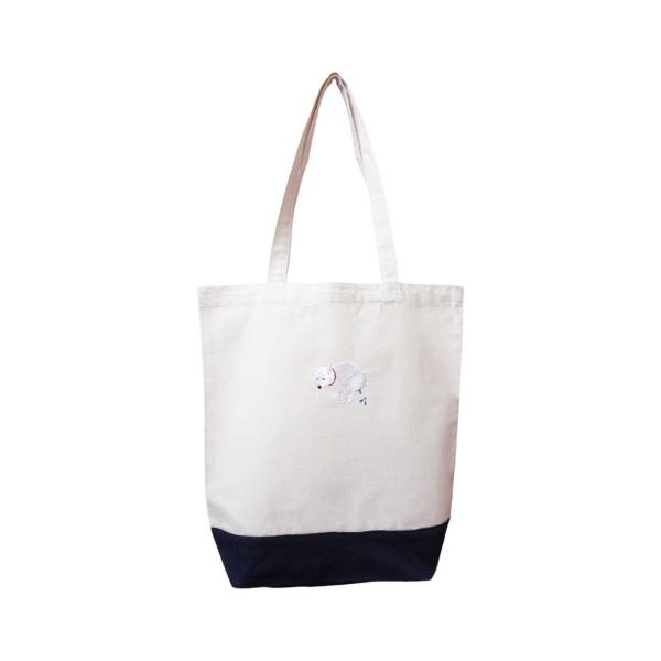 商品発送元：PEGION家電・AV機器・カメラ【SHIBA-INU LIFE × PEGION】PEGION定番のアイコニックなモチーフ"POOING DOG"シリーズより柴犬のうんちをしている姿を刺繍したトートバッグが「SHIBA-INU...