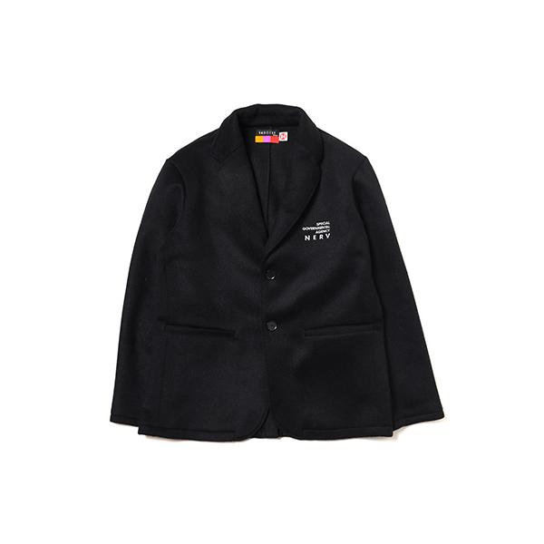 商品発送元：RADIO EVA Online Storeファッション・ブランドブランドの新たな顔となったNERVロゴを刺繍でアレンジした人気シリーズから、リッチなウール生地を用いたテーラードジャケットが登場！厚手で品のあるウール素材を用いた...