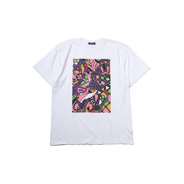 商品発送元：RADIO EVA Online Storeファッション・ブランドロンドンを拠点に活躍する美術家、播安芸子“Akiko Ban”が手がけたエヴァンゲリオンをモチーフに描き起こしたハイセンスなアートワークを用いたEVA Abstr...