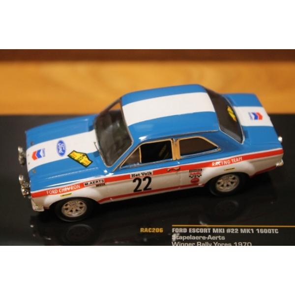 商品発送元：ぽんた商店  昭和レトロ館おもちゃ・ホビー・ゲーム、おもちゃ、ミニカーIXO 1/43 フォード エスコートMKI 1970 Ypresラリー ＃22撮影のために開封しただけの商品です！ご注意ミニカーは新品の場合でも、色むら等の...