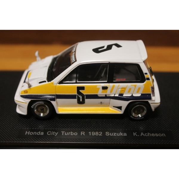 商品発送元：ぽんた商店  昭和レトロ館おもちゃ・ホビー・ゲーム、おもちゃ、ミニカーEBBRO1/43 ホンダ シティ ターボR 1982 鈴鹿 ＃5 K.Achesonご注意ミニカーは新品の場合でも、色むら等の個体差僅かな外箱の傷み・クリア...