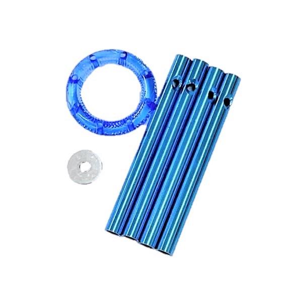 商品発送元：P's fan パイオニア　 ワッペン ハンドメイドクラフトおもちゃ・ホビー・ゲーム、手芸・クラフト、その他材料ふうりん工作でご利用いただく音色棒とパーツのセットです涼しげな音色をお楽しみいただけます◇セット明細　*音色棒　4本...