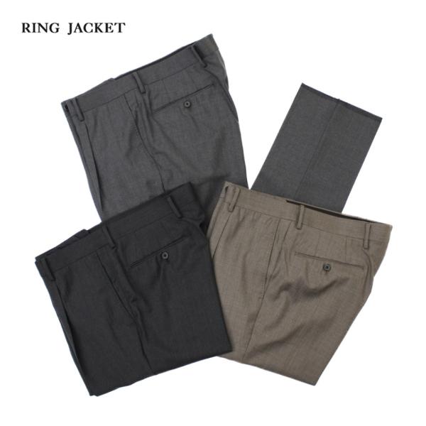 商品発送元：RING JACKET OUTLETファッション・ブランド商品について定番のモデルS-172、ワンプリーツのベーシックなウールスラックス。細い糸を使用して織られた生地は、滑らかなタッチで履き心地も抜群。カラーは、チャコールグレー...