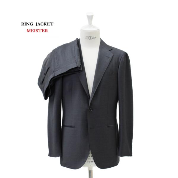 商品発送元：RING JACKET OUTLETファッション・ブランド、メンズ・紳士服、スーツ・セットアップ商品について230gの軽い着用感が魅力のソリッドスーツ。上質なウールならではの自然な光沢感と滑らかな風合いが特徴。必然的に着用頻度が...