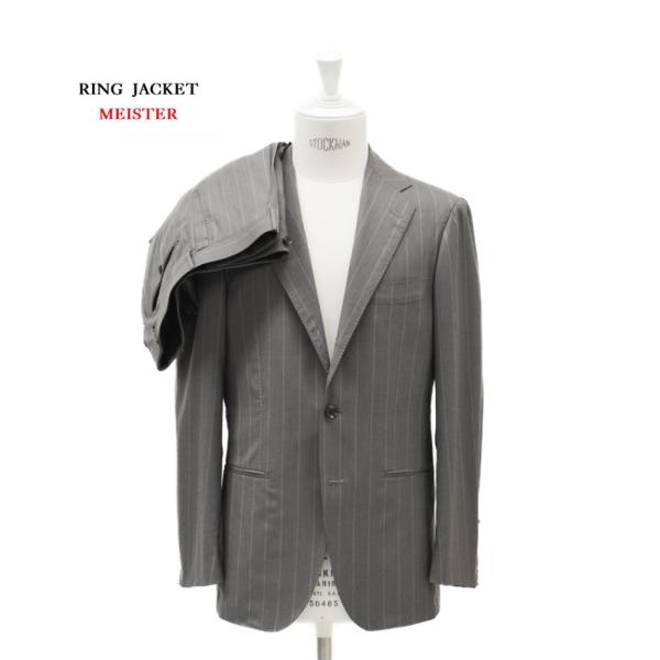 商品発送元：RING JACKET OUTLETファッション・ブランド、メンズ・紳士服、スーツ・セットアップ商品について“マイクロン”ウール糸の種類、品質を区別する一つの指標として使用される。この数値が少なくなればなる程、繊維が細く上質な素...