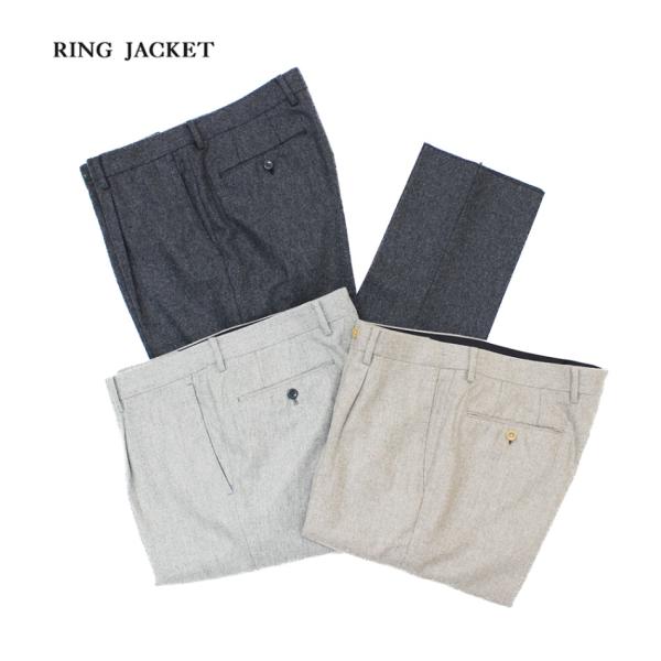 商品発送元：RING JACKET OUTLETファッション・ブランド商品についてクラシックウールフランネルの新解釈。貴重なウールとカシミヤをブレンドしたトラディショナルな生地を、通常の化学薬品の代わりに蜜蝋を使用したフィニシングで、環境に...