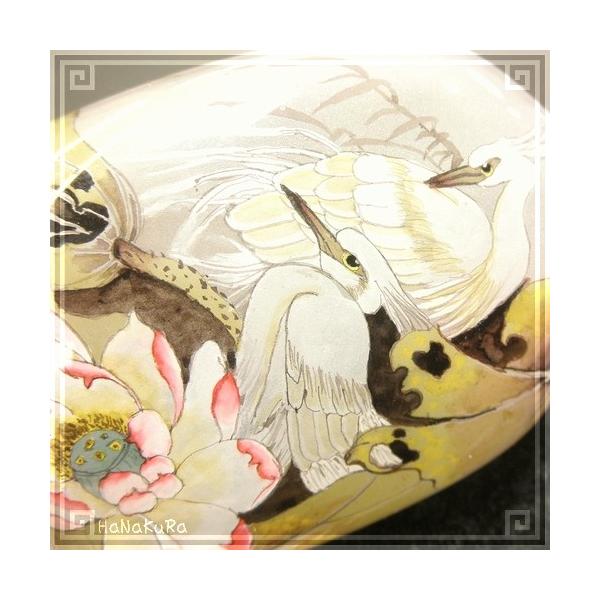 商品発送元：中国雑貨 華蔵おもちゃ・ホビー・ゲーム、アート・美術品・骨董品・民芸品、工芸品・民芸品、ガラス細工鼻煙壷(びえんこ)と呼ばれる、内側から絵を手描きしたガラス小瓶です。(鼻煙壺、鼻煙瓶と呼ぶ場合もあります)両面ともに、シラサギとい...