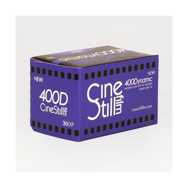 商品発送元：シライカメラ　online shop家電・AV機器・カメラ映画用デーライトタイプのISO400カラーネガフィルム CINESTILL　400Dynamic　36枚撮り　1本です。