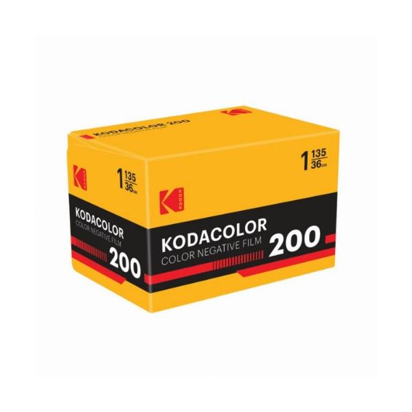 商品発送元：シライカメラ　online shop家電・AV機器・カメラコダックのカラーネガフィルム　KODACOLOR200　36枚撮り　1本です。フィルム種類　カラーネガフィルム現像方法　　　一般的なカラー現像　C-41フィルム感度　IS...