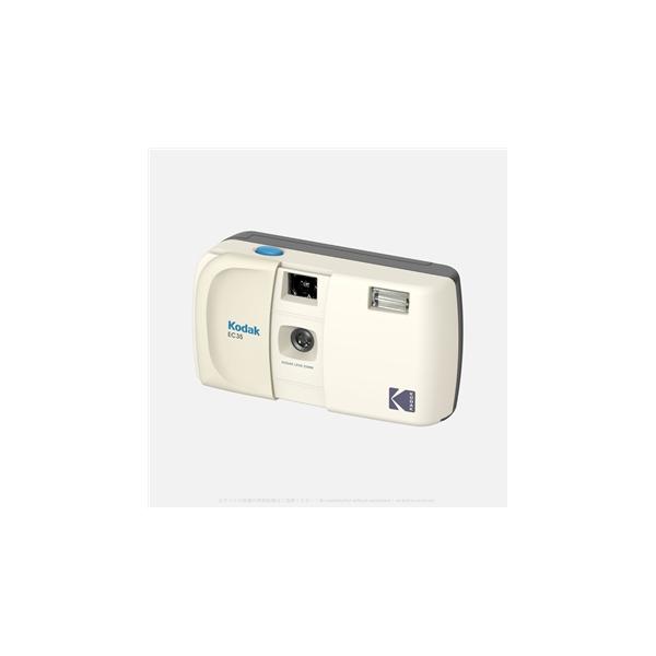商品発送元：シライカメラ　online shop家電・AV機器・カメラコダック フィルムカメラ Vanilla White(ホワイト) ［フィルム式］ EC35（RK0702）は、クラシックなデザインとシンプルな操作性が特徴のフィルムカメラ...