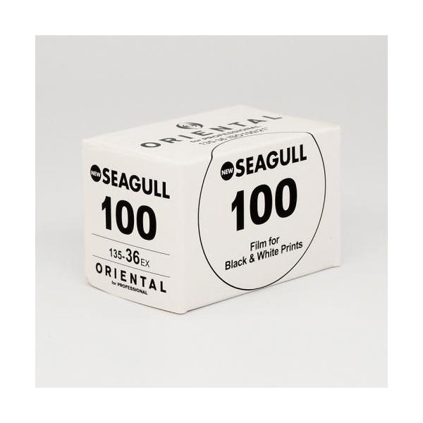 商品発送元：シライカメラ　online shop家電・AV機器・カメラORIENTAL・オリエンタルの白黒フィルム NEW SEAGULL 100-36枚撮り・感度100・36枚撮り
