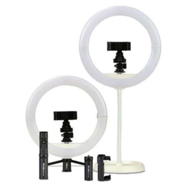 商品発送元：シライカメラ　online shop家電・AV機器・カメラライブストリーミング、静止画・ビデオ撮影、リモート会議やメイク時などの状況に最適なLEDライトです。