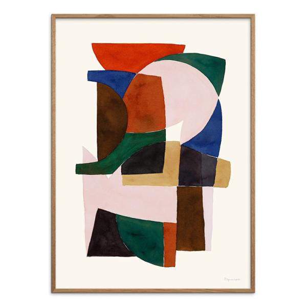 商品発送元：nest 北欧モダンなインテリア雑貨【1〜2日以内に発送予定（店舗休業日を除く）】生活・インテリア・文具、インテリア小物・置物、その他ジャズのようなアートTHE POSTER CLUB は、デンマークのコペンハーゲンに拠点を置く...