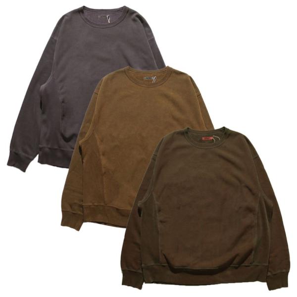 商品発送元：BINファッション・ブランド、メンズ・紳士服Material:コットン100%Color: Grape,Plum,BronzeSize:M,L 【discription】 AUTHEN新定番のスウェットトップス。大きすぎないリラ...