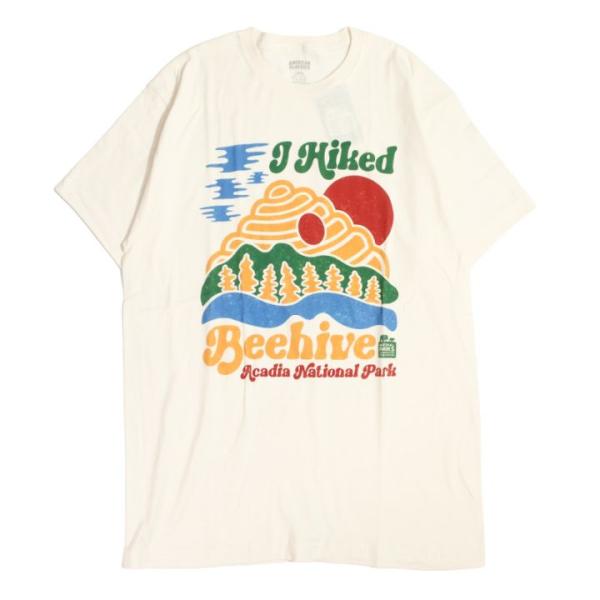 商品発送元：BINファッション・ブランド、メンズ・紳士服Material:コットン100%Color :NaturalSize: Ldiscriptionメイン州の大西洋沖のマウント・デザート島と、周囲の小さな島々の多くを保護しているアーカ...
