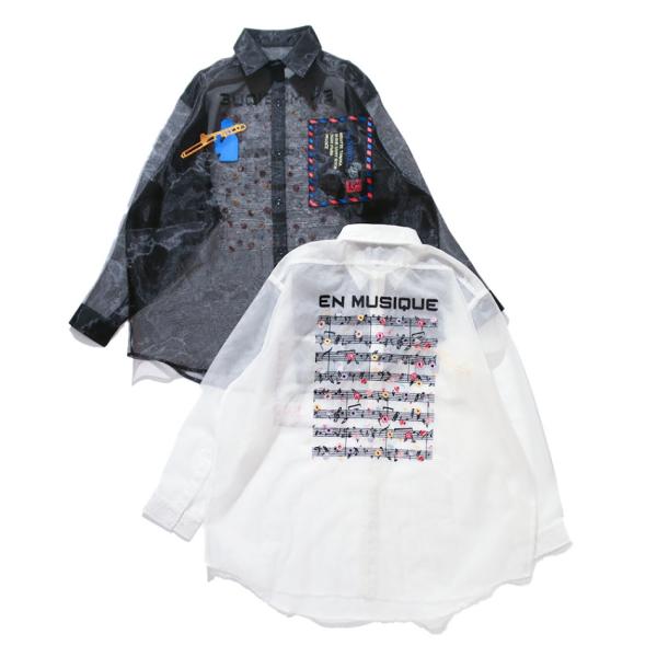 商品発送元：BINファッション・ブランドMaterial: ナイロン100%Color:White , BlackSize: XS,S,M,L discription パリで人気を誇るコンセプチュアルブランド〈Brigitte Tanaka...