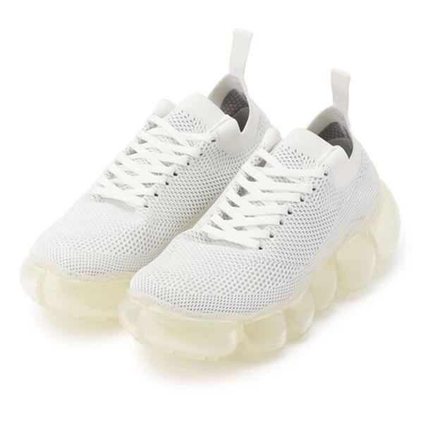 商品発送元：BINファッション・ブランドColor:GraySize: 41 , 42 <JEWELRY>履くジュエリー宝石を思わせる透明な球体で作られた厚底のクリアソールは、履いている人や見る人の意識を足元に向けさせます。それ...