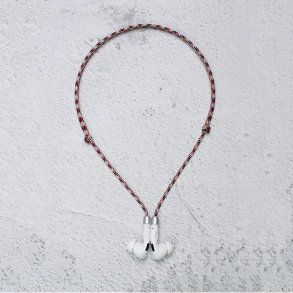 商品発送元：BINファッション・ブランドMaterial: Color : Wine (ワインレッド)  discriptionPodChainはAirpodsのネックストラップ保護チェーン。これでもうイヤホンを落とす事はないでしょう。 A...