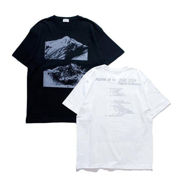 商品発送元：BINファッション・ブランド、メンズ・紳士服写真家・石川直樹が歩んだ、地球で最も過酷で美しい14の頂。そのすべてに、自らの足で登り、シャッターを切り、命を懸けて見た世界。本Tシャツには、彼が登頂した8000m峰の名前、そして実際...