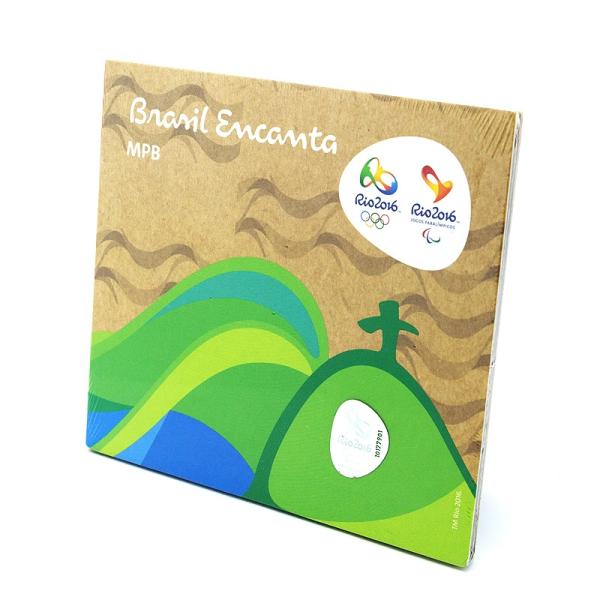 商品発送元：ブラジル直輸入ファッション・雑貨通販 SORTE BrazilCD・DVD・楽器、DVD、スポーツリオオリンピック公式エミペーベーCD【Brasil Encanta】MPB全14曲 リオオリンピック・パラリンピック公式のエミペー...
