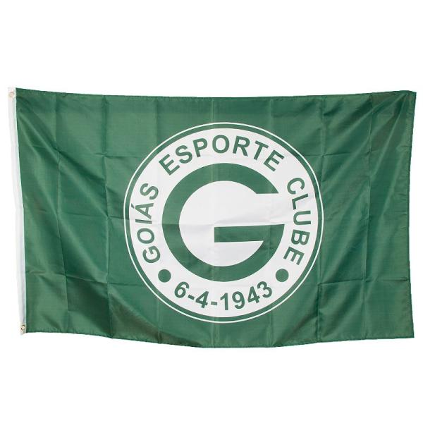 商品発送元：ブラジル直輸入ファッション・雑貨通販 SORTE Brazilスポーツ・アウトドア・旅行、サッカー、その他ゴイアス チームフラッグ【GOIAS ESPORTE CLUBE】エンブレムデザイン ゴイアスを本拠地とするブラジルリーグ...