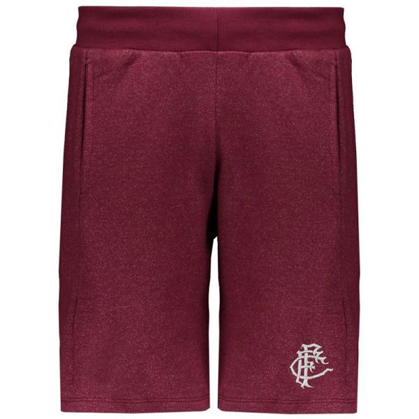 商品発送元：ブラジル直輸入ファッション・雑貨通販 SORTE Brazilスポーツ・アウトドア・旅行、サッカー、ウェア、レプリカユニフォーム、クラブチームフルミネンセ公式スウェット生地ショート丈ハーフパンツ【FLUMINENSE】ワインレッ...