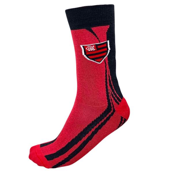 商品発送元：ブラジル直輸入ファッション・雑貨通販 SORTE Brazilスポーツ・アウトドア・旅行、サッカー、ウェア、レプリカユニフォーム、クラブチームフラメンゴ公式メンズソックス エンブレム FLAMENGO ブラジルサッカー 靴下 レ...