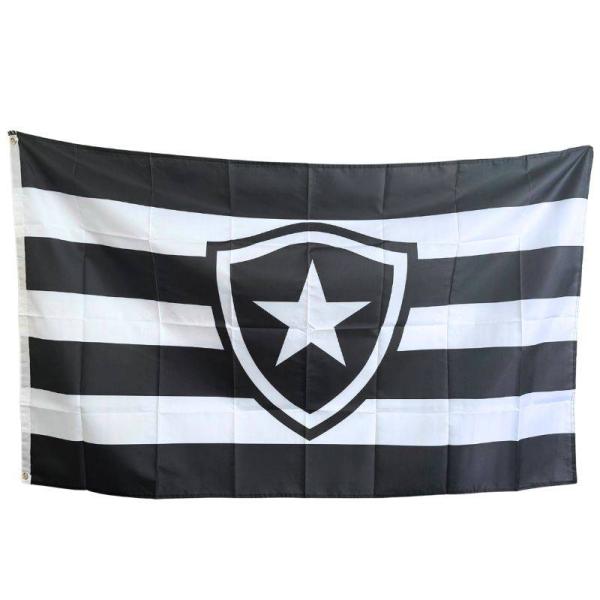 商品発送元：ブラジル直輸入ファッション・雑貨通販 SORTE Brazilスポーツ・アウトドア・旅行、サッカー、ウェア、レプリカユニフォーム、クラブチームボタフォゴ チームフラッグ【BOTAFOGO】エンブレムデザインサッカーブラジルリーグ...