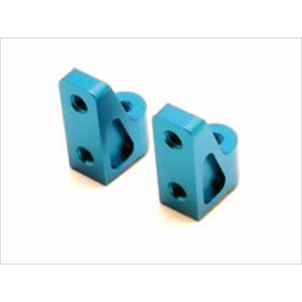 商品発送元：ラジコン模型パーツのS-techsおもちゃ・ホビー・ゲーム削りだしのサーボステーです。しっかり固定できるのでサーボトルクに負けずロスを軽減できます。ブルーアルマイト