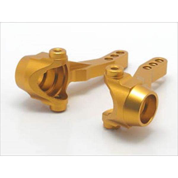 商品発送元：ラジコン模型パーツのS-techsおもちゃ・ホビー・ゲーム剛性を高めたアルミ削りだしのフロントナックルです。純正ナックルエクステンション部を一体化しました。更にエクステンションを使用すれば、より切れ角が向上します(一部加工が必要です)