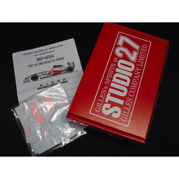 商品発送元：STUDIO27 ONLINESHOPおもちゃ・ホビー・ゲーム、趣味・コレクション、模型1/20McLarenMP4-24Vodafone#1Lewis Hamilton#2Heikki KovalainenMonaco GP2...