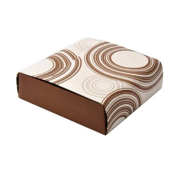 商品発送元：スイーツパッケージのお店スイパ suipa.生活・インテリア・文具、キッチン雑貨・小物用品バウムクーヘントレー・袋に対応する専用箱です。ねんりんをイメージしたデザインになっています。箱の内側はナチュラルなクリーム色です。全体にエ...