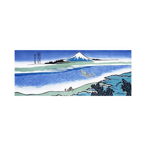 商品発送元：手仕事の店「清玩堂」｜リメイク／お米／手ぬぐい約37×90cm　バッグ・靴・小物、雑貨・小物、レディース小物（財布・スカーフ・ベルト等、ハンカチ<葛飾北斎　画写>注染の工程「板場・紺屋・水元・伊達 」を2回以上繰り返...