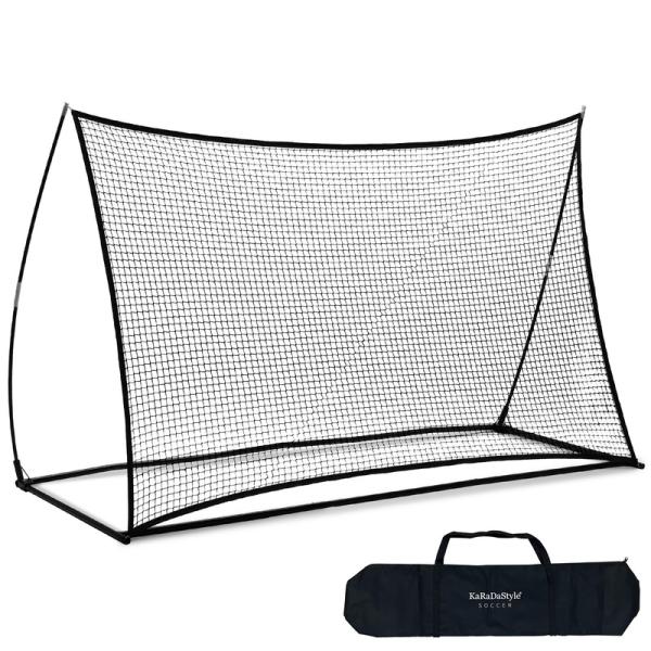 商品発送元：地球問屋スポーツ・アウトドア・旅行製品仕様商品名リバウンドネット サッカー 大型 室内 屋外兼用 リバウンダー リターンネット フットサル 練習 トレーニング クレイジーキャッチ 壁当て 子供 大人 UV保護加工 収納バッグ付き...