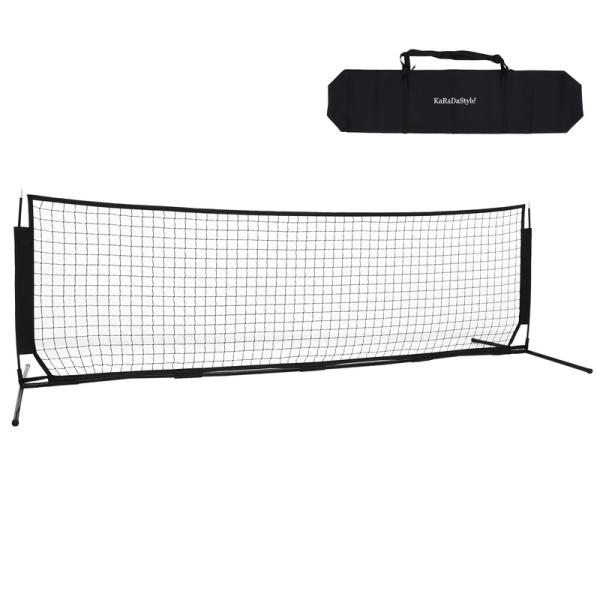 商品発送元：地球問屋スポーツ・アウトドア・旅行製品仕様商品名テニス ネット スポーツネット サッカー バドミントン セパタクロー 3×1M 練習用 自宅 庭 公園 持ち運び 簡単設置 折りたたみ 軽量 ポータブル 収納袋付き 300×100...