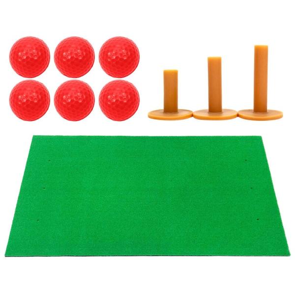 商品発送元：地球問屋スポーツ・アウトドア・旅行製品仕様商品名ゴルフマット 大型 100×170cm ゴルフ 練習 マット 特大 素振り ドライバー スイング 人工芝 練習器具 ゴムマット SBR ゴルフティー ゴルフボール Pセットサイズ縦...