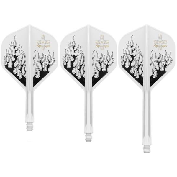 商品発送元：ビリヤード＆ダーツ【イーアールスポーツ】おもちゃ・ホビー・ゲーム特許取得済みの『ツイストシステム』を採用した高性能オールインワン型フライト＆シャフトシステム軽さ、硬さ、柔らかさを兼ね備えたKフライトシステムは、K FLEX ST...