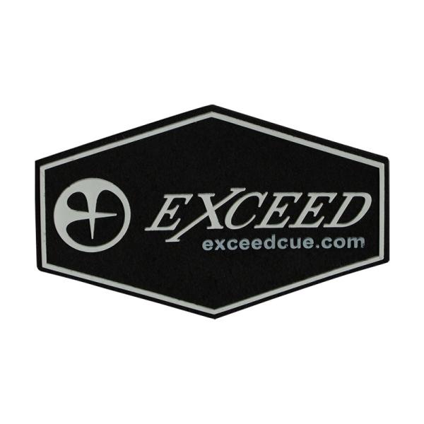 商品発送元：ビリヤード＆ダーツ【イーアールスポーツ】おもちゃ・ホビー・ゲームEXCEED Patchエクシード ワッペンフェルト素材をベースに、PUラバーにてEXCEEDロゴをデザインしたワッペン(ダイヤタイプ)。裏面の粘着シールで張り付け...